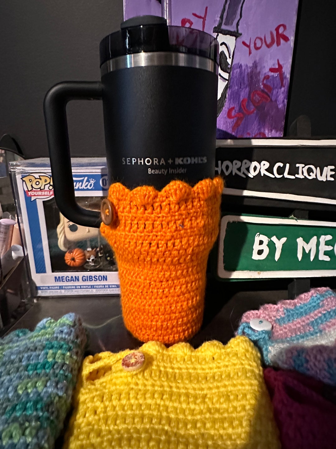 40oz Stanley Koozie Cup Holder Crochet Sleeve - Etsy