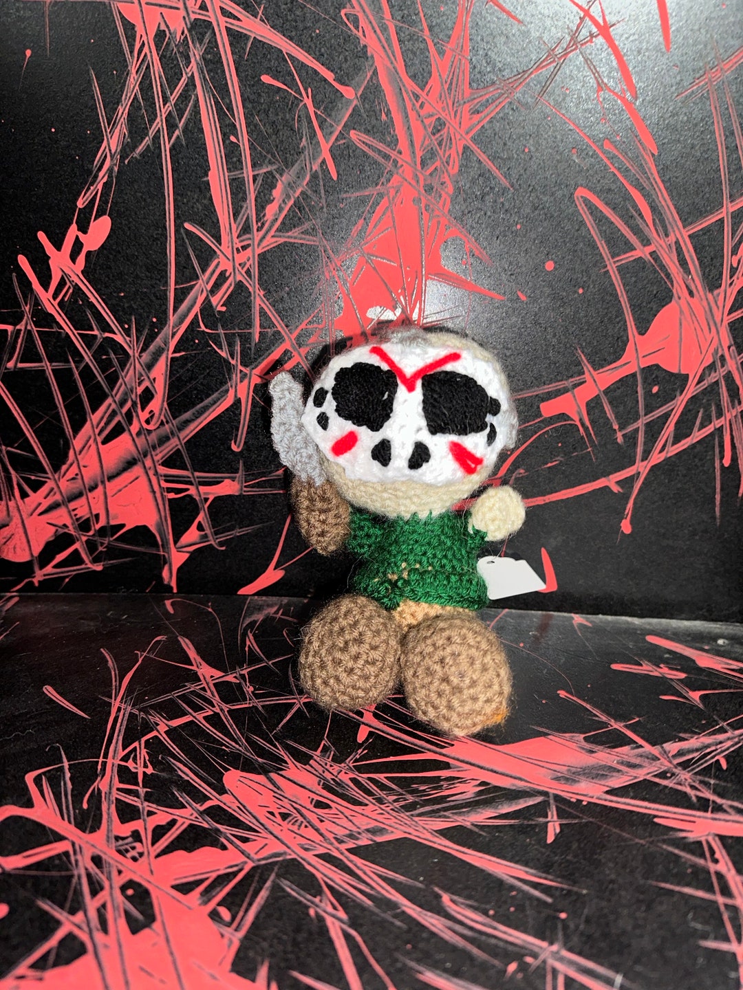 Mini Slashers Hockey Masked Slasher Amigurumi Plush Doll - Etsy