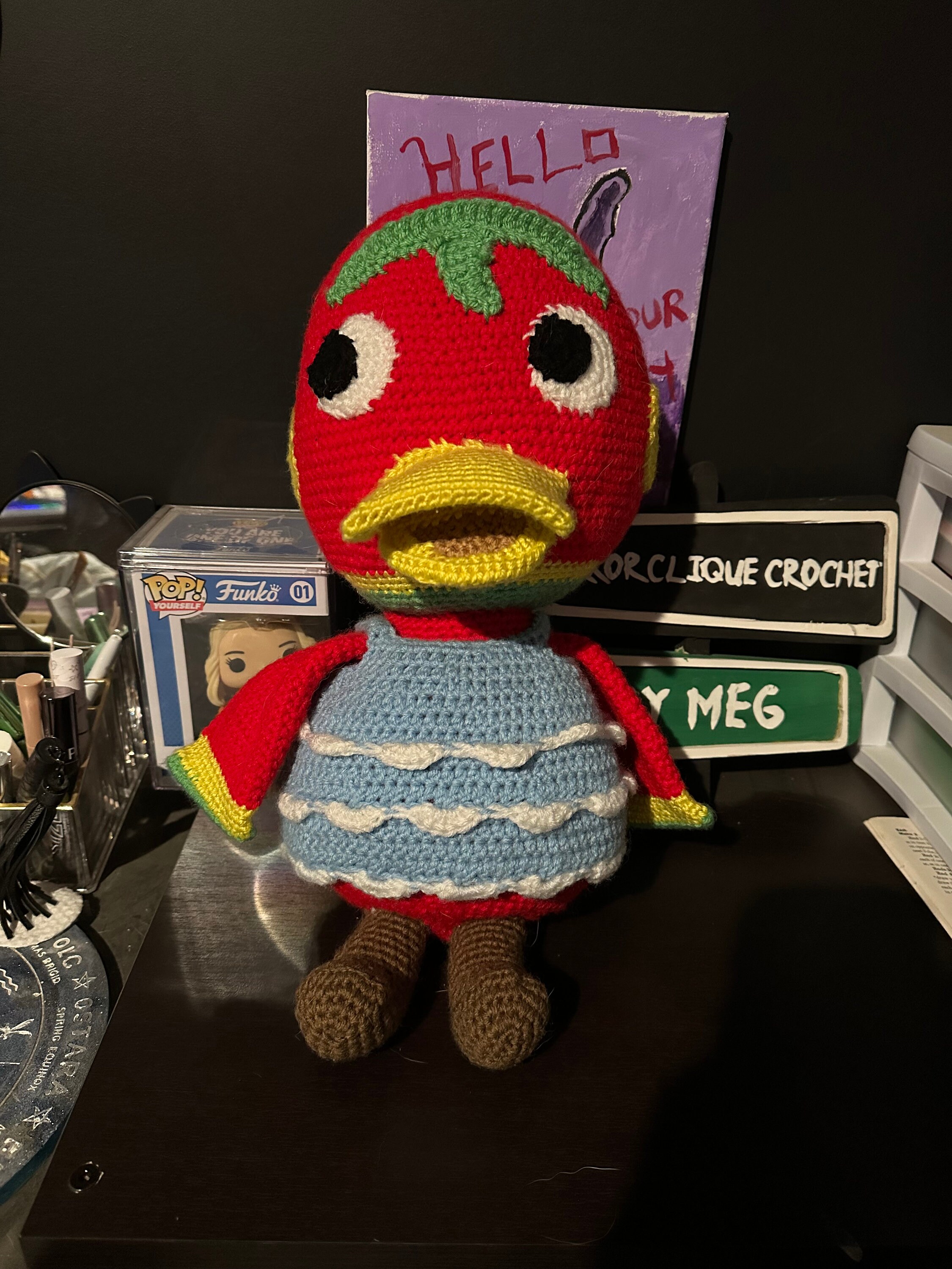 ACNH Ketchup Crochet Plush - Etsy