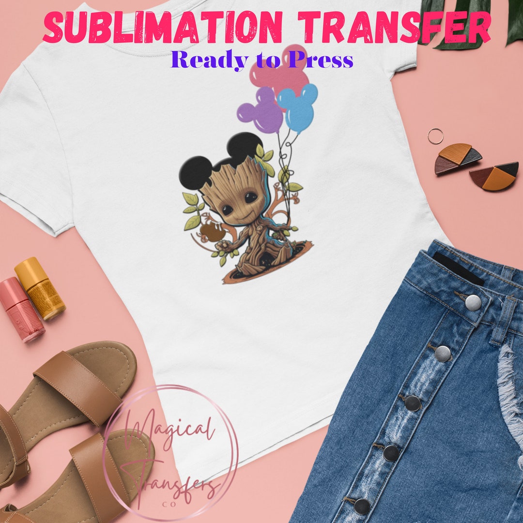 Mouse Groot Sublimation Transfer Groot Sublimation Transfer - Etsy