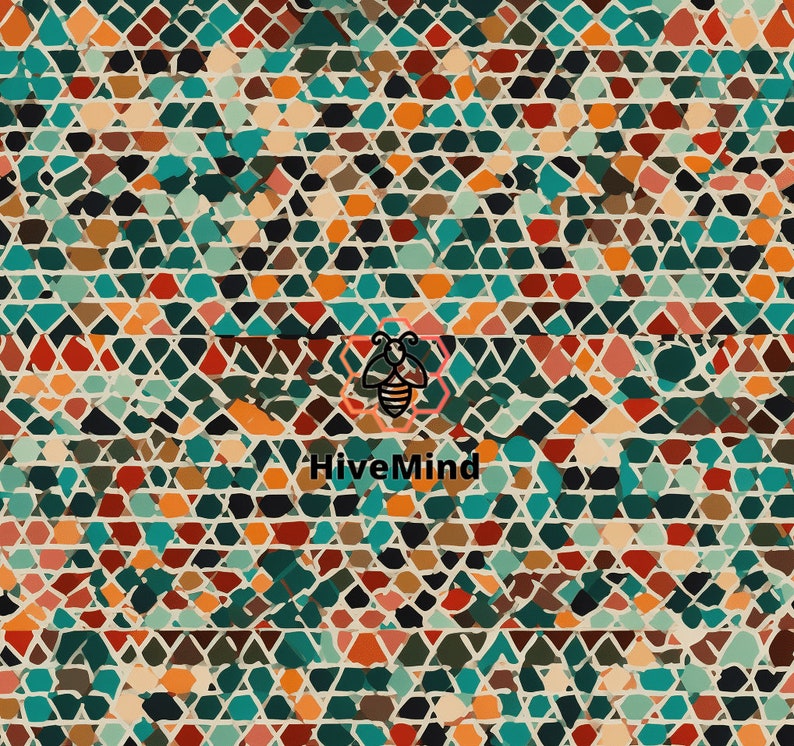 Digital Zellige Tile Patterns II - Etsy