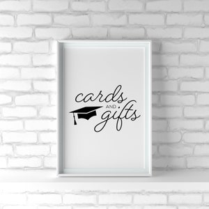 Graduation Printable, Gifts and Cards Printable Graduation Sign ...