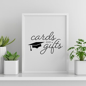 Graduation Printable, Gifts and Cards Printable Graduation Sign ...