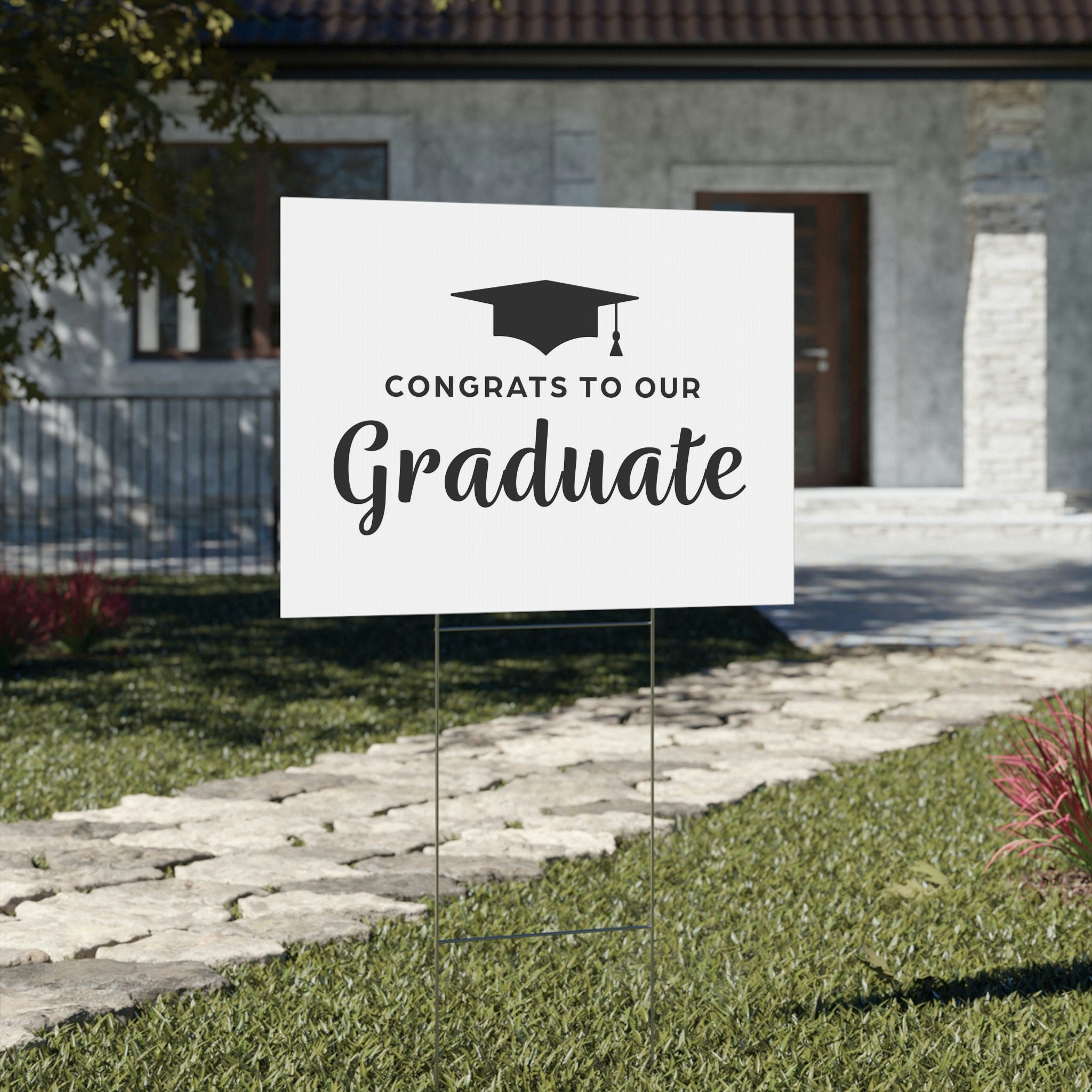Graduation 2024 Yard Sign, Graduate Decorations High School & College ...