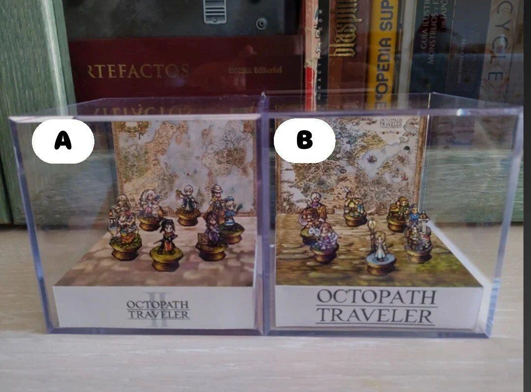 Octopath Traveler 1 Y 2 Cube Diorama - Etsy