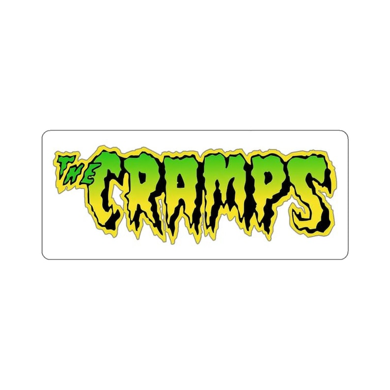 The Cramps Logo - Punk Sticker - Etsy