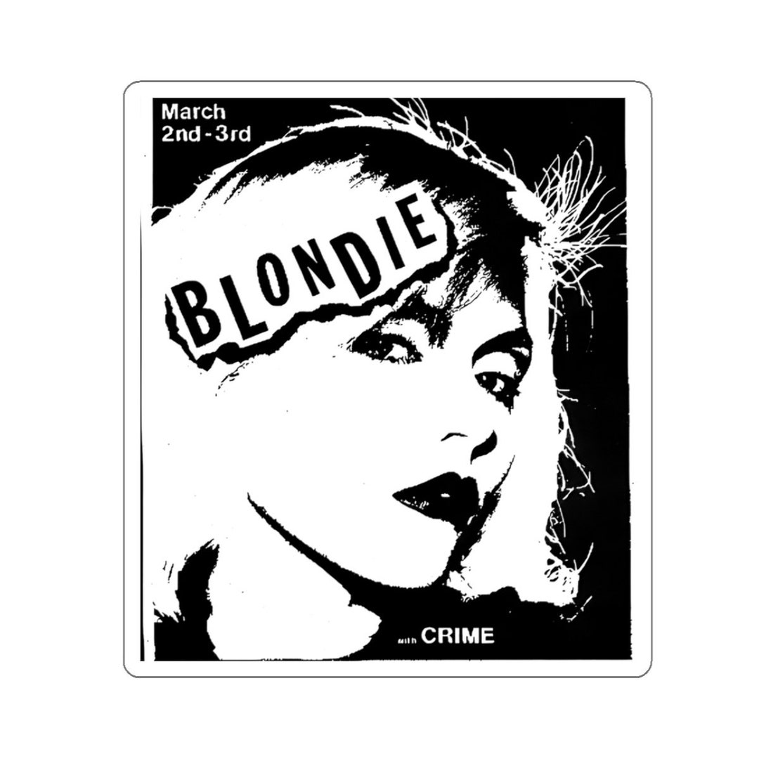 Blondie Punk Band Sticker - Etsy