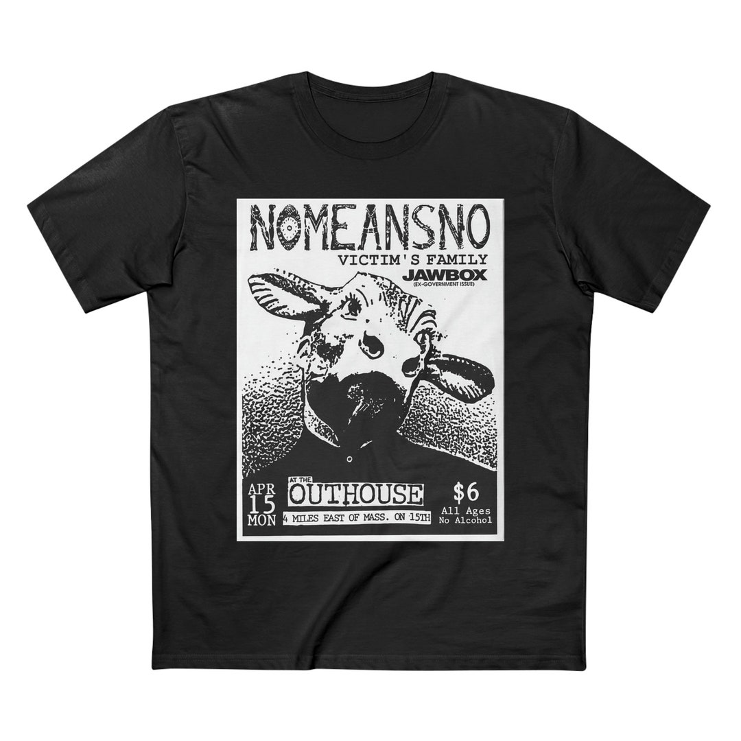Nomeansno Punk Band Graphic Tshirt - Etsy