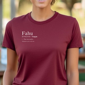 Tongan T Shirt Fahu Definition - Etsy