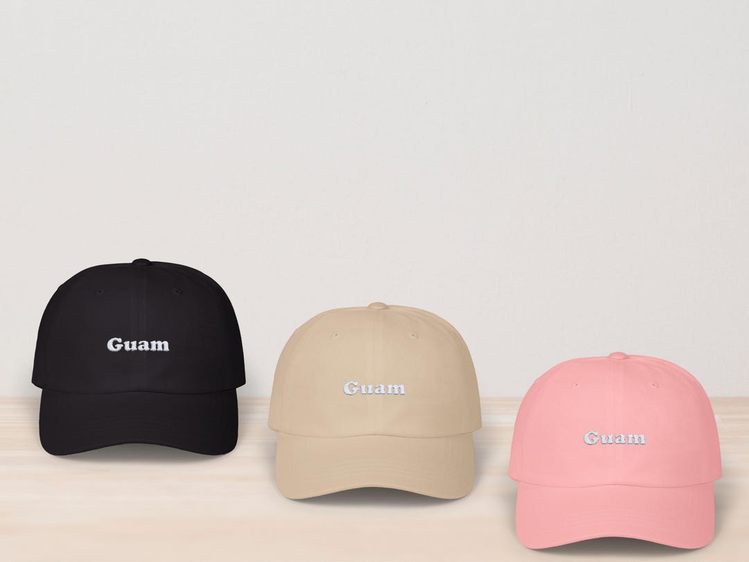 Guam Hat Adjustable Snapback Cap Comfortable Cotton Island Pride Design ...