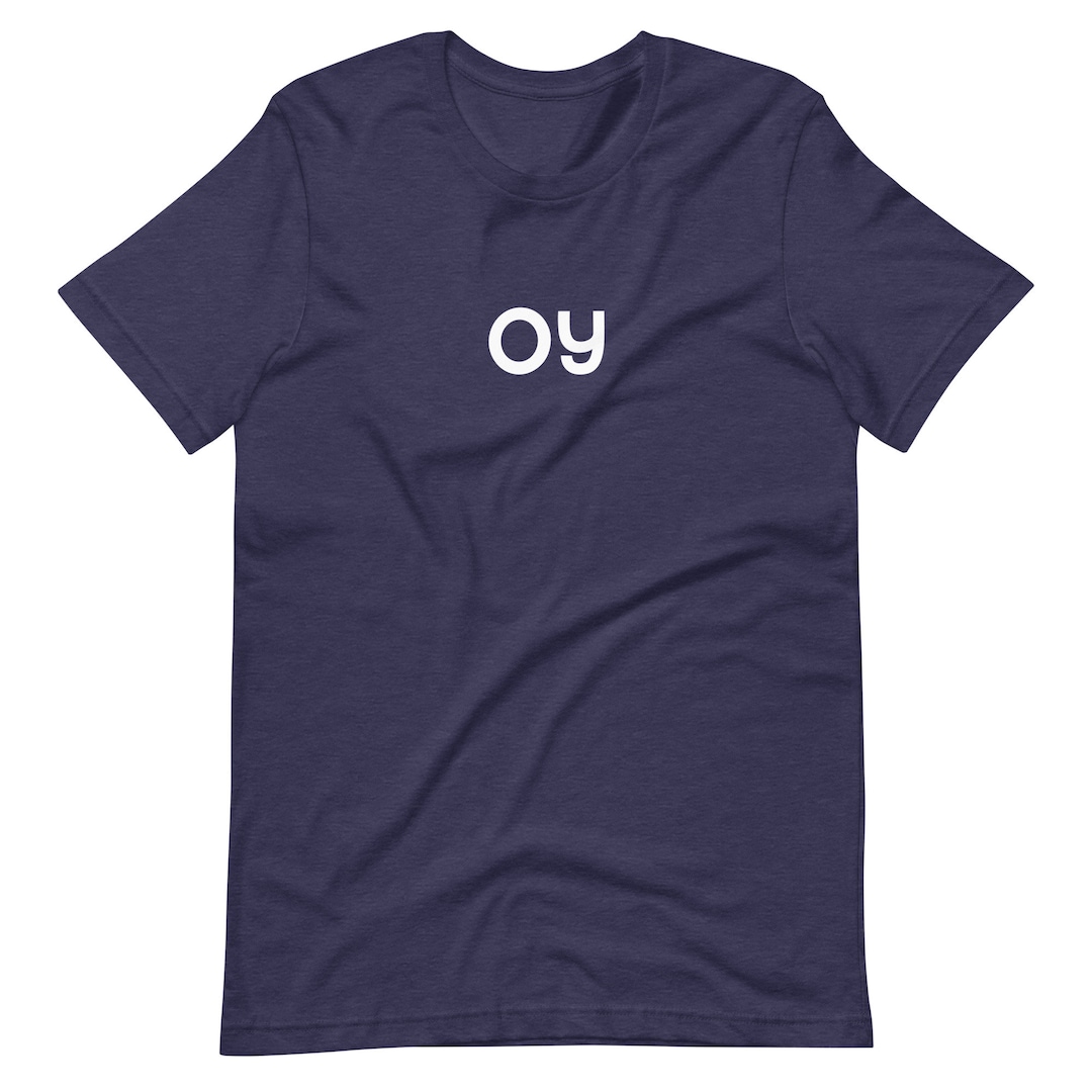 Unisex oy T-shirt Funny Yiddish Shirt Gift for - Etsy