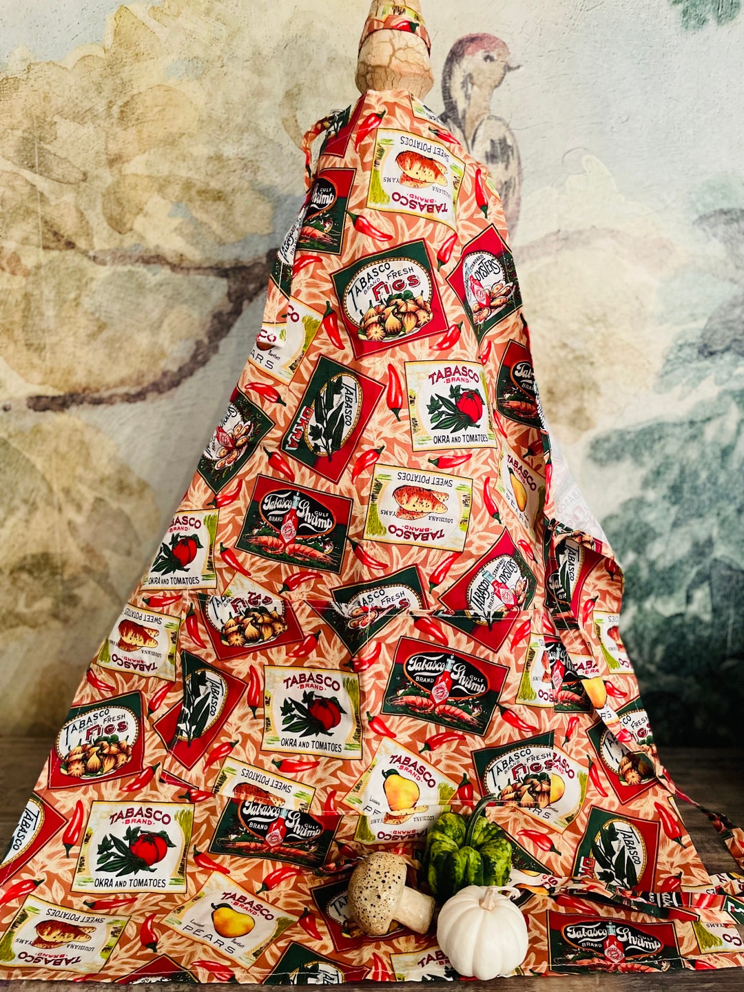 Cloth Apron Tabasco Brand Chef Hostess Gift Foodie Kitchen Gift - Etsy