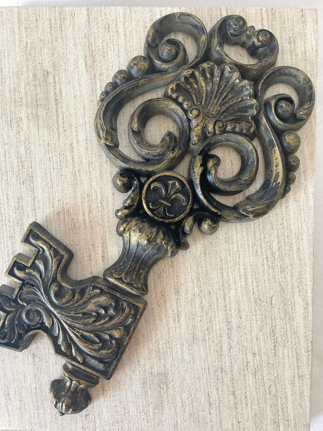 Fleur De Lis Skeleton Key Vintage - Etsy