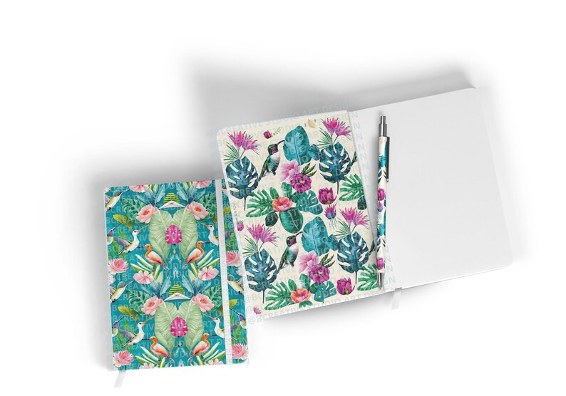 Digital Art Paper, Watercolor Digital Patterns, Paper Crafts, Jungle ...