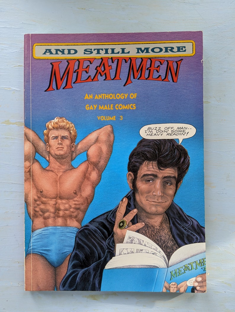 Vintage Comic Meatmen 1st Edition an Anthology of Gay Male - Etsy