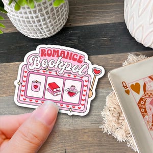Romance Book Sticker|cute Reading Book Sticker|reading Sticker|book ...