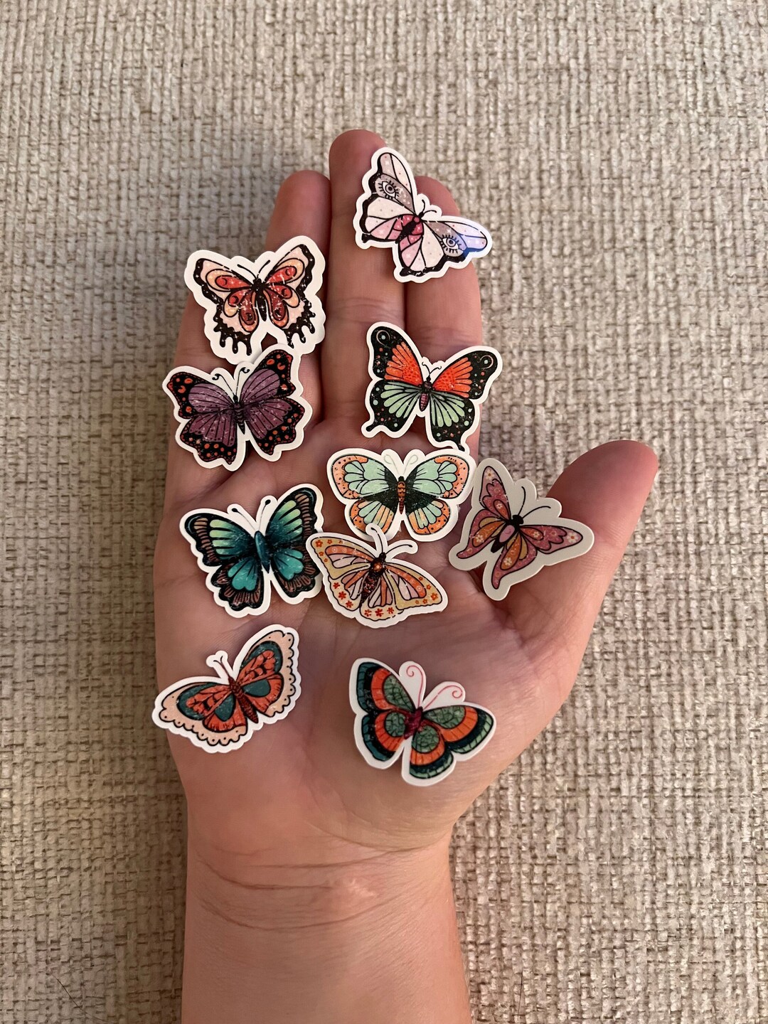 Mini Butterfly Sticker Pack|create Your Own Small Sticker Pack|tiny ...