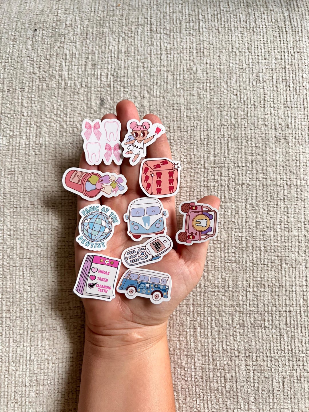 Dental Mini Stickers,dental Hygiene Sticker,tooth Sticker,dental ...