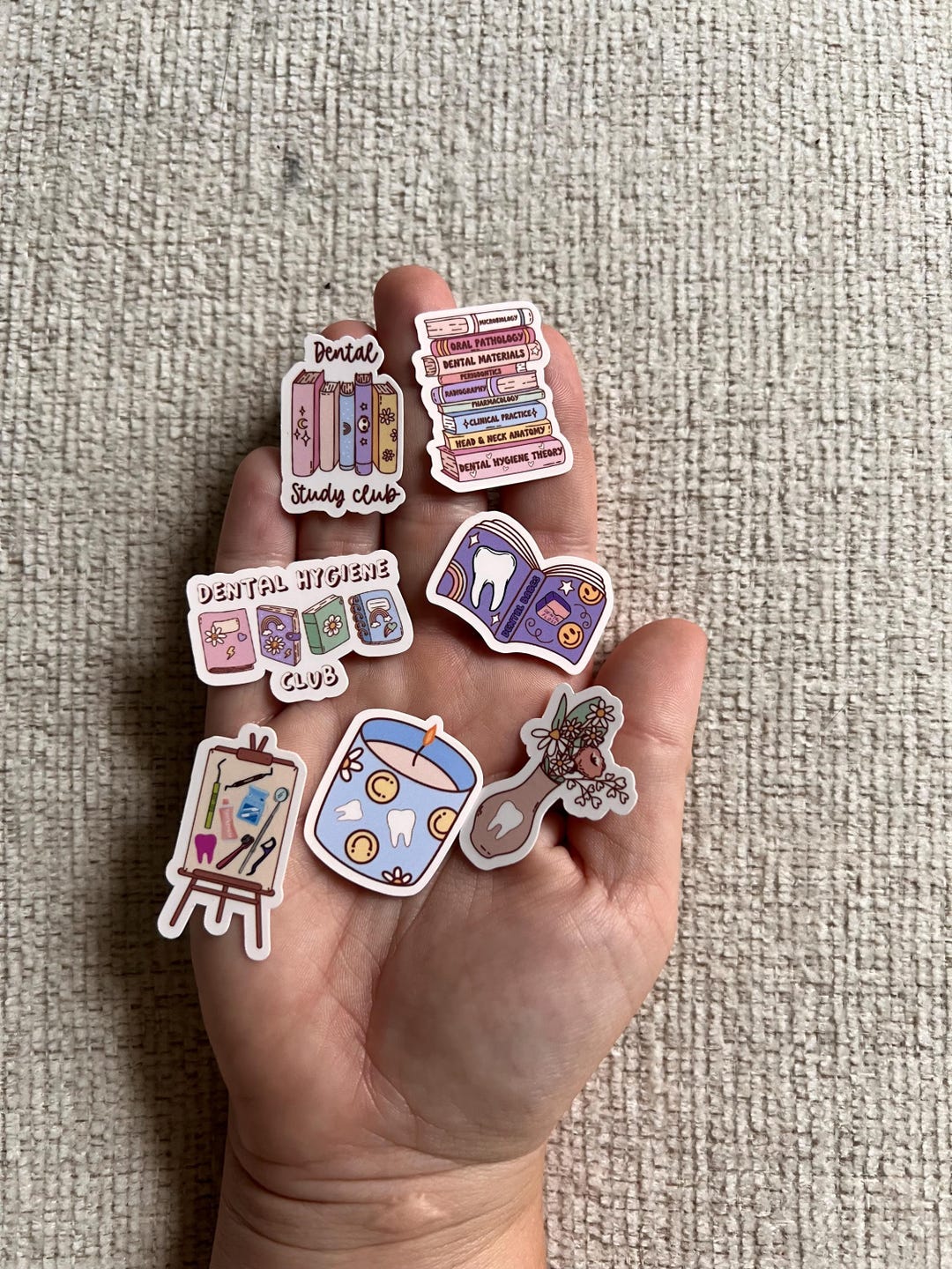 Dental Mini Stickers,dental Hygiene Sticker,tooth Sticker,dental ...