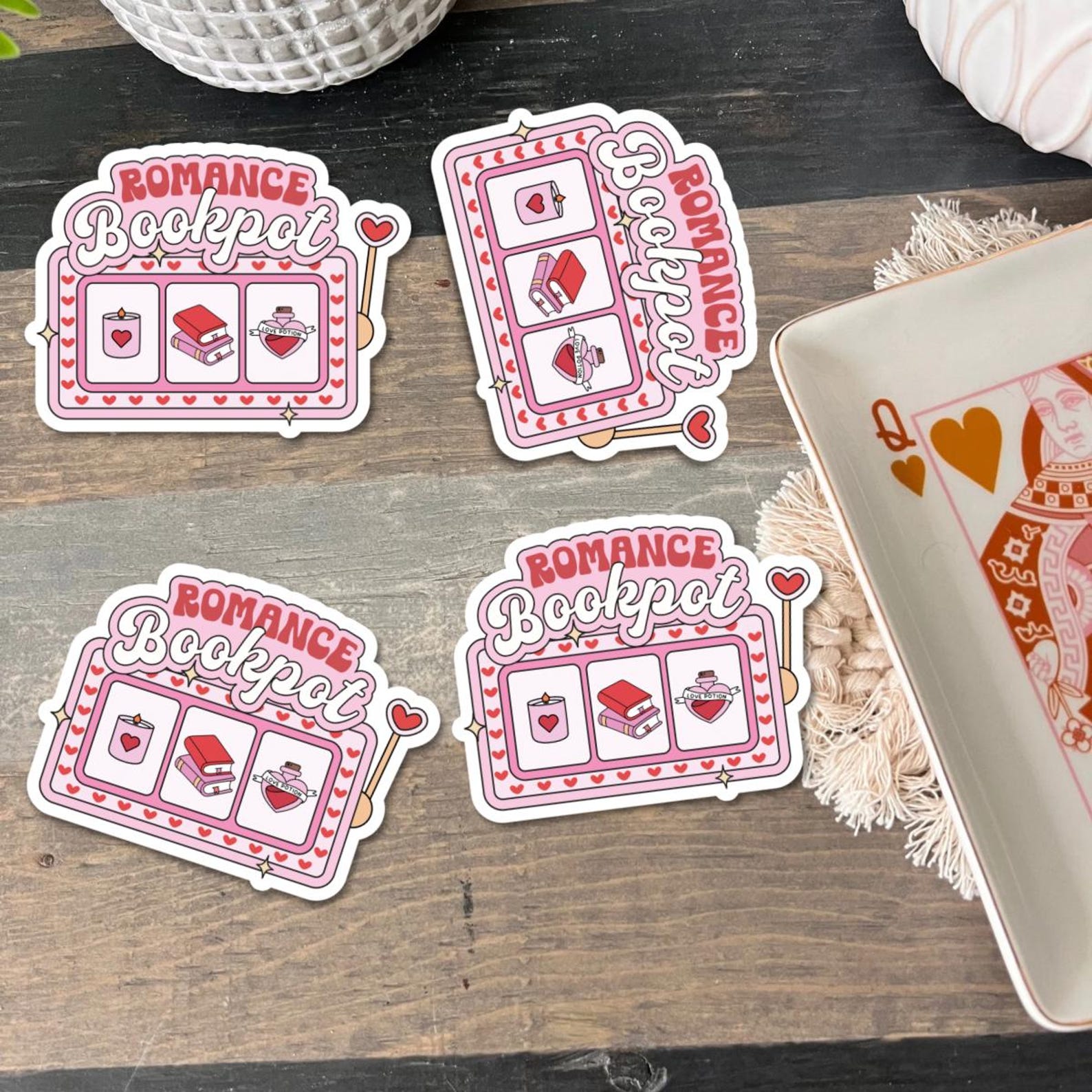 Romance Book Sticker|cute Reading Book Sticker|reading Sticker|book ...