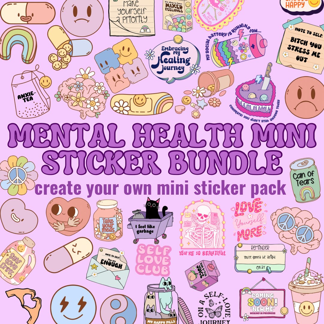 Create Your Own Small Sticker Pack|mini Sticker Pack|tiny Sticker|phone ...