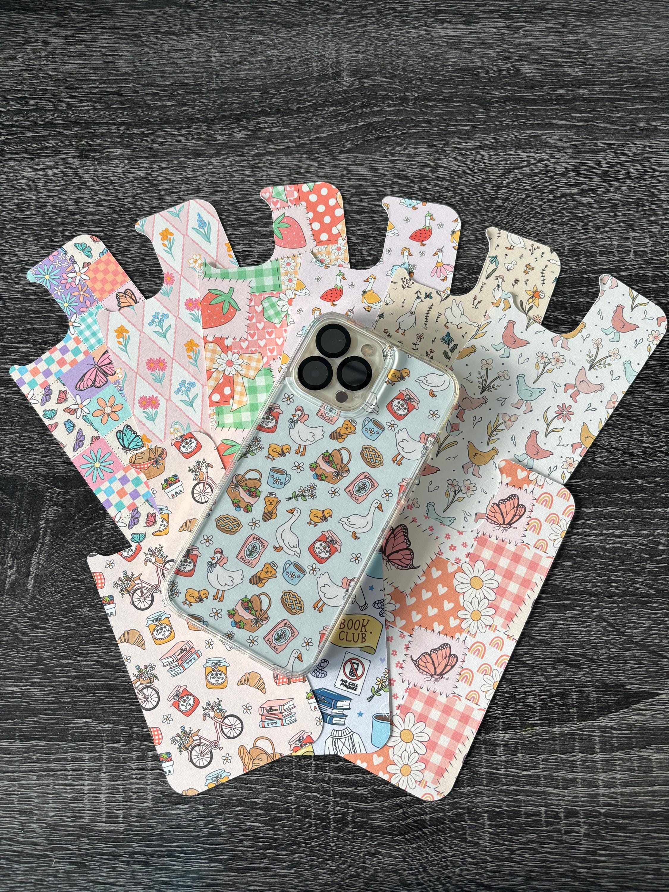 Cottagecore Phone Case Inserts Decorative Cardstock for Clear Case ...