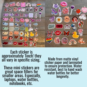 Create Your Own Small Sticker Pack|mini Sticker Pack|tiny Sticker|phone ...