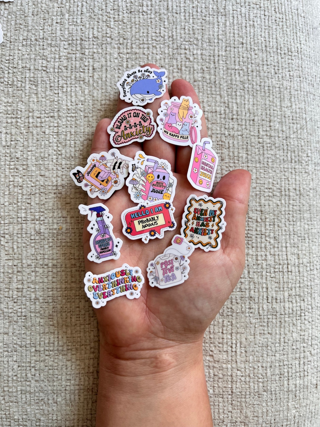 Create Your Own Small Sticker Pack|mini Sticker Pack|tiny Sticker|phone ...