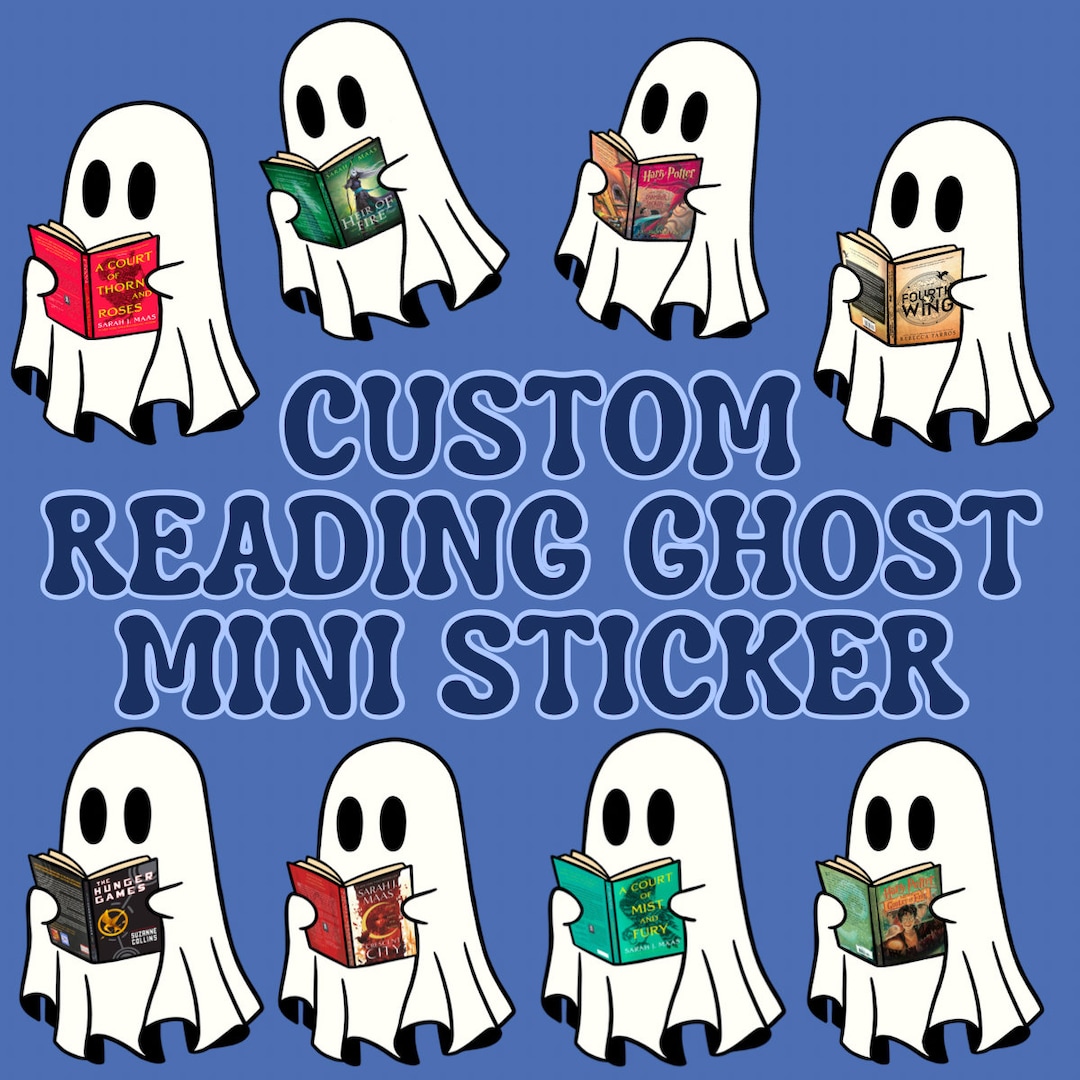 Cute Ghost Stickers|create Your Own Small Sticker Pack|mini Sticker ...