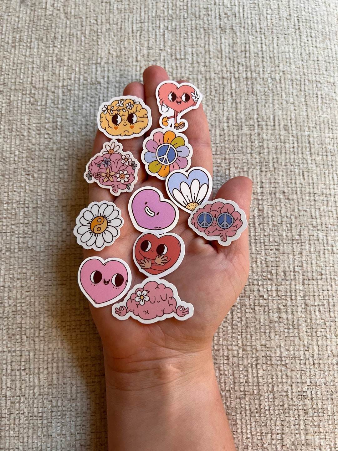 Create Your Own Small Sticker Packmental Health Stickermini Sticker ...