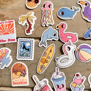 Summer Stickersmini Stickerstiny Stickers1 Inch Stickerscreate Your Own ...