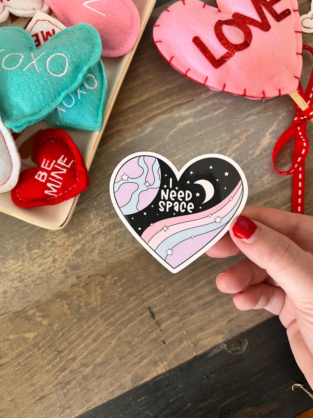 I Need Space Sticker|funny Mental Health Positive Affirmation Sticker ...