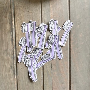 Funny Dental Stickers,funny Dental Hygiene Stickers,tooth Stickers ...