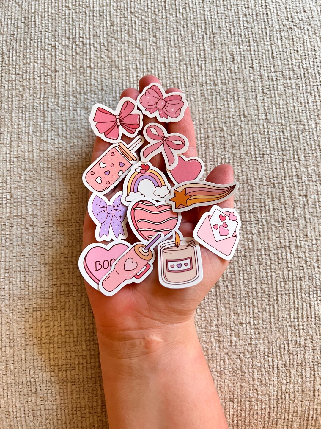 Mini Book Lover Stickers Matte Vinyl Water‑resistant Decals Cute ...