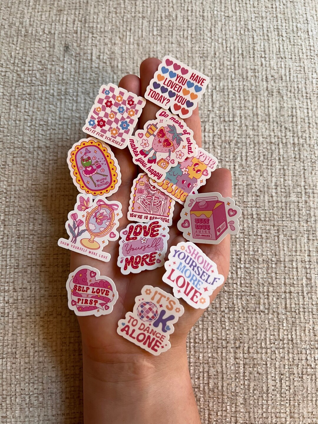 Create Your Own Small Sticker Pack|mental Health Sticker|mini Sticker ...