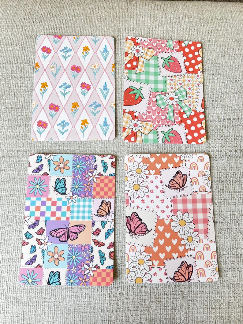 Cottagecore Kindle Insert Cardstock Insert for Clear Case Covers Cozy ...