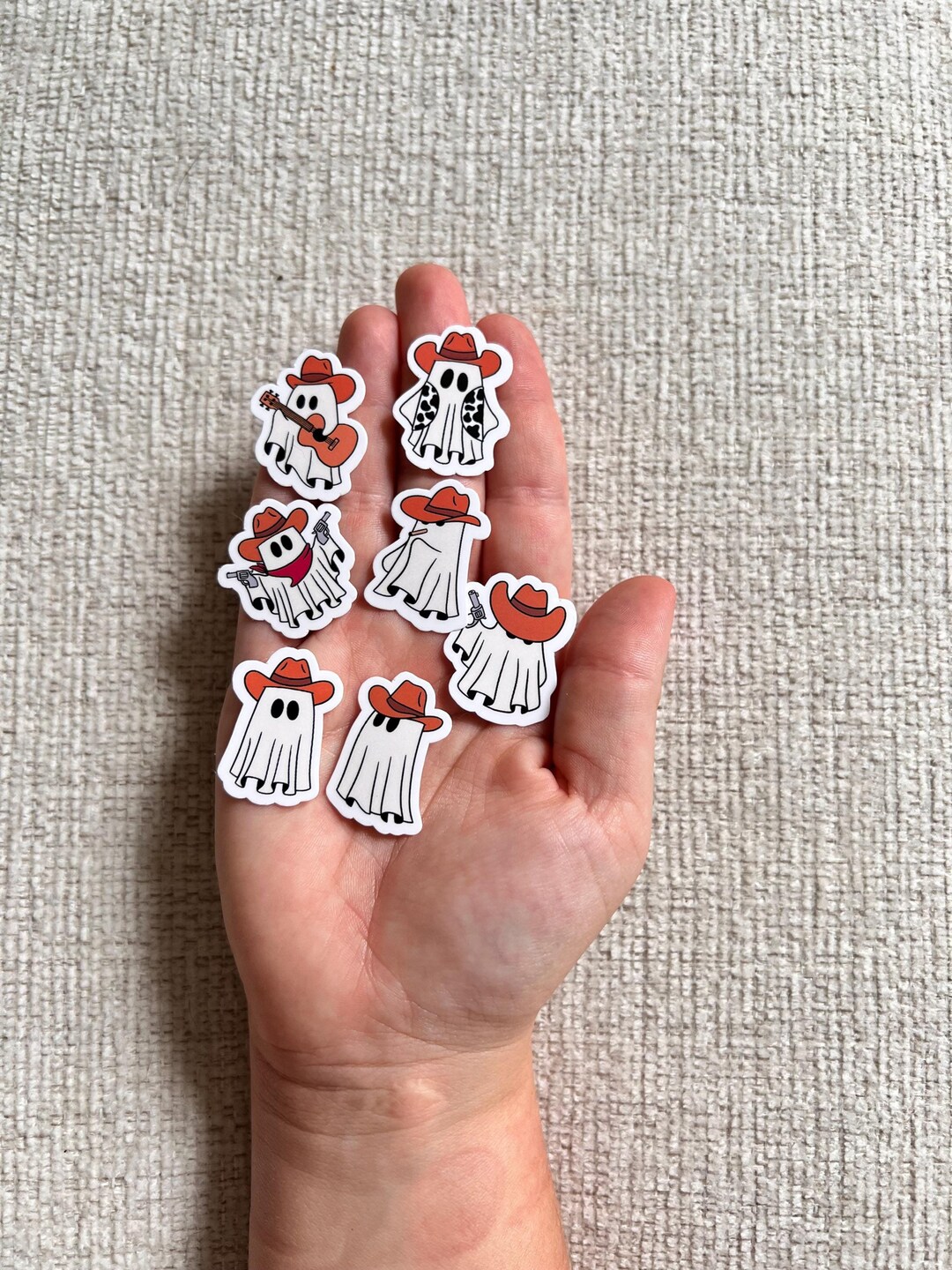 Cute Ghost Stickers|create Your Own Small Sticker Pack|mini Sticker ...