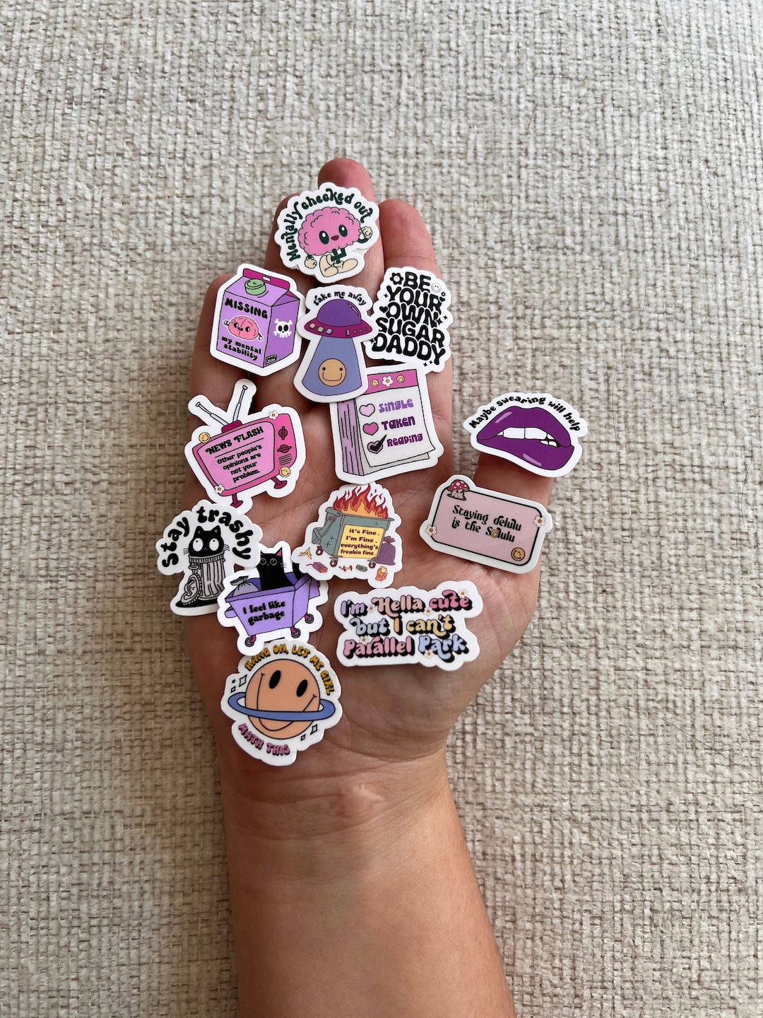 Create Your Own Small Sticker Pack|mini Sticker Pack|tiny Sticker|phone ...