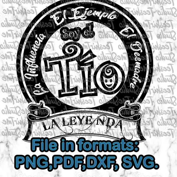 El Tio Svg Png - Etsy