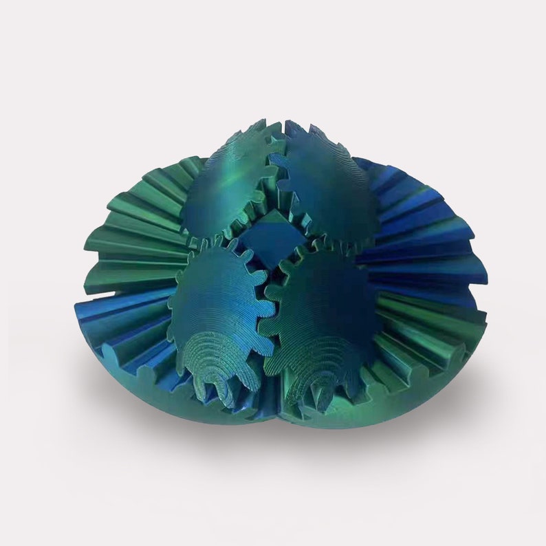 Gear Balls,3d Printed Rotating Balls, Mechanical Decompression Toys ...