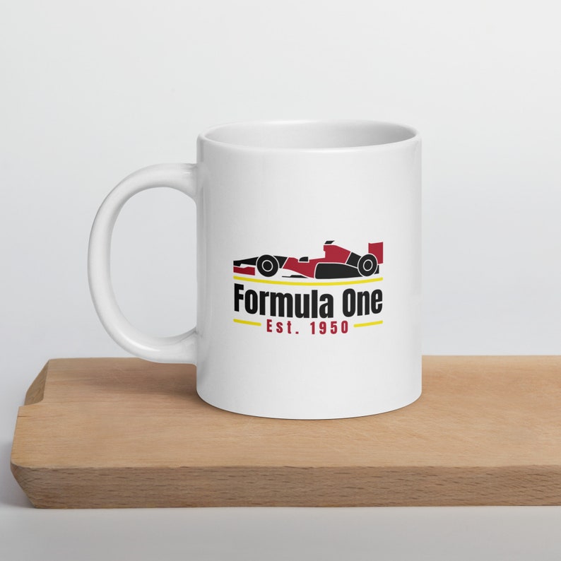 F1 Team Mug Grand Prix Mugs Race Car Mug Racing Mugs - Etsy