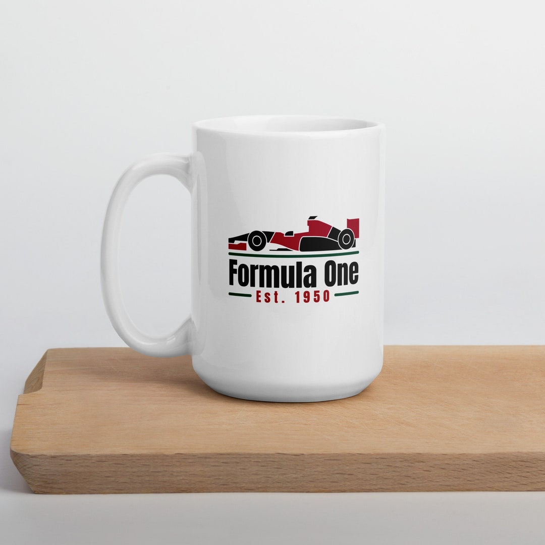 F1 Team Mug Grand Prix Mugs Race Car Mug Racing Mugs - Etsy