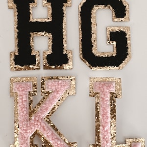 2” Varsity Letters , Chenille Patches, Iron-on - Etsy