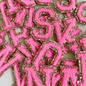 2” Varsity Letters , Chenille Patches, Self-adhesive 3M - Etsy