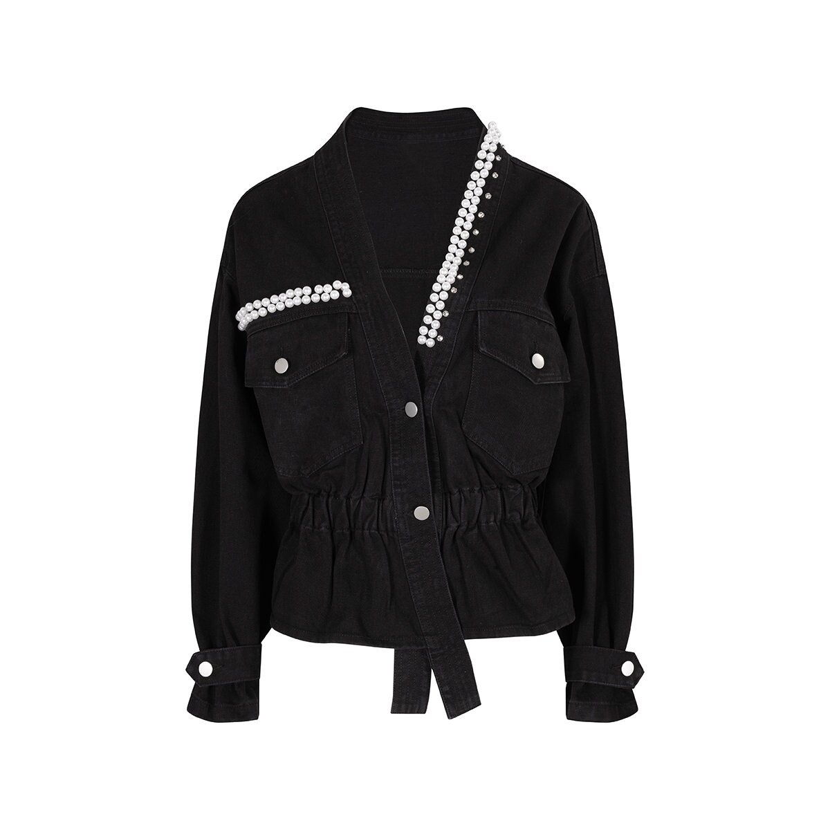 Versatilefit Women's Denim Jacket: Comfort and Style With Batwing ...