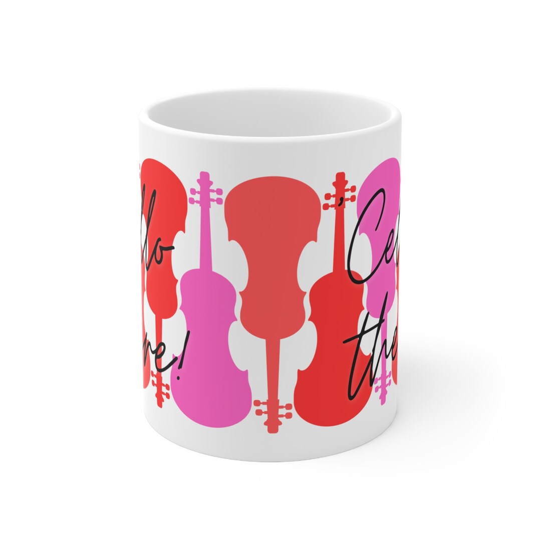 Cello There Orchestral Themed Ceramic Mug 11oz - Etsy