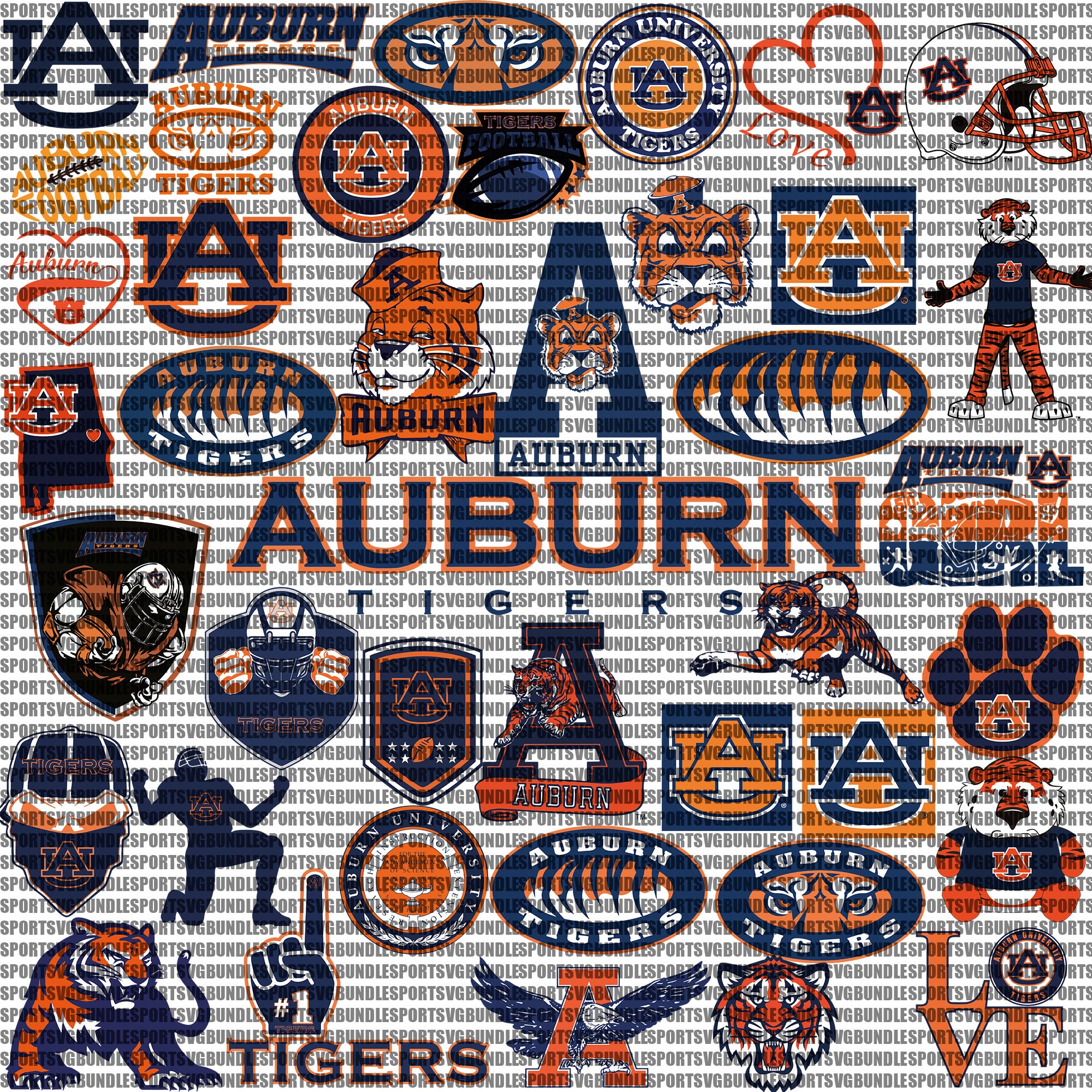 Auburn University Football Backgrounds Clipart