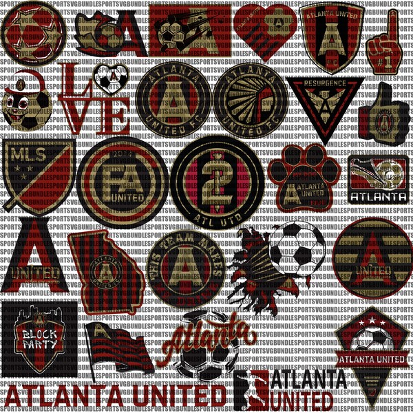 Atlanta United Fc Svg - Etsy Canada
