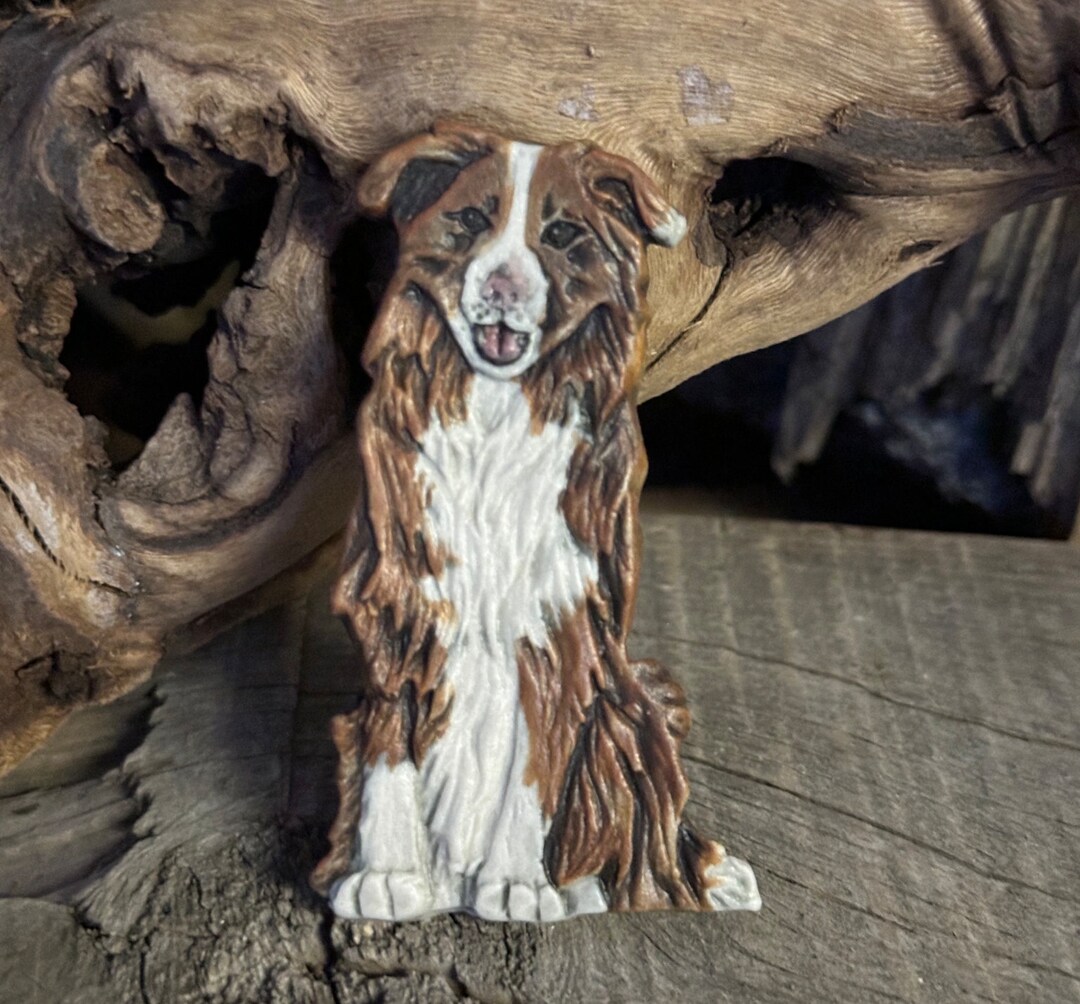 Porcelain Border Collie - Etsy