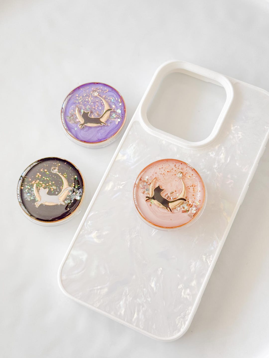 Magsafe Phone Grip Magnetic Phone Holder Cat Griptok Sea Summer Phone Accessory Moon Holder Gift ...